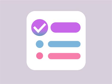 To Do List Mobile App Icon By Goodness On Dribbble