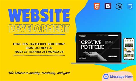 Be Your Full Stack And Front End Developer For Web Using Html Css Javascript By M Gustasib