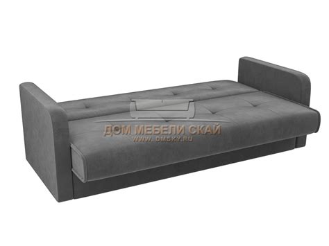 Диван-кровать Надежда, серый/велюр - купить в Москве недорого по цене ...