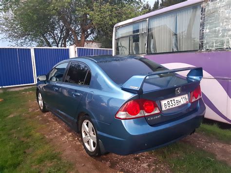 Поездка в деревню — Honda Civic 4D (8G), 1,8 л, 2008 года | мойка | DRIVE2