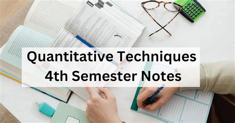 Quantitative Technique Qt Full Notes Pu Bba 4th Semester ~ Purbanchal Univesity Bba