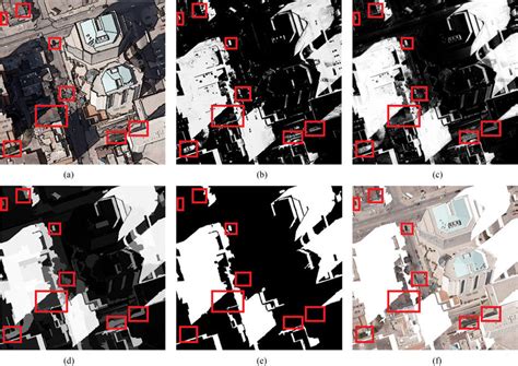 Results Of Proposed Shadow Detection Process In Toronto Image A