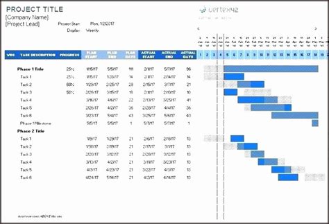 Project Implementation Plan Template Excel Shooters Journal