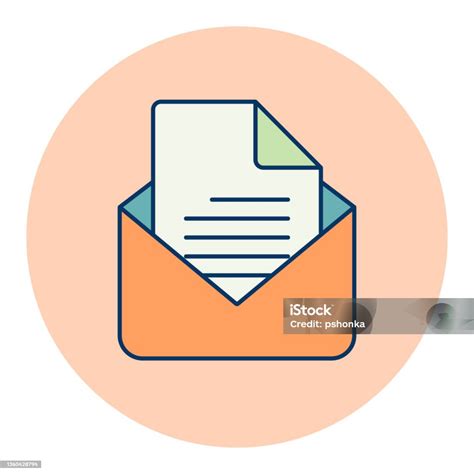 Message Outline Icon Office Sign Stock Illustration Download Image Now Business