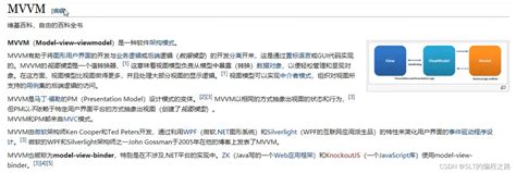 MVVM模型Vue篇 CSDN博客