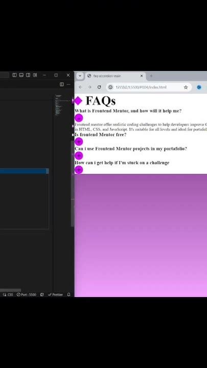 Faqs Day15 Htmlcss Coder Codigo Css Codinglife Dailycode