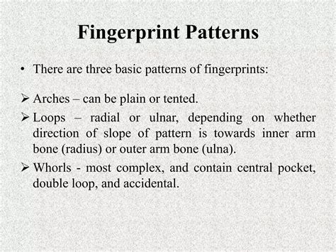 Fingerprints Pptx