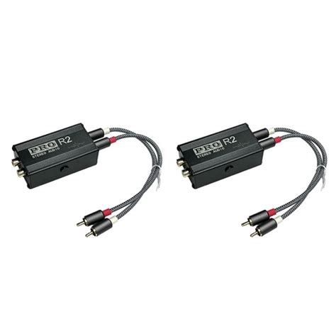 X Ground Loop Audio Isolator Audio Noise Filter RCA Noise Suppressor Isolator Audio Signal