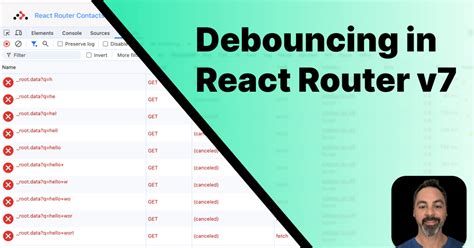 Debouncing In React Router V7 — Programmingarehard