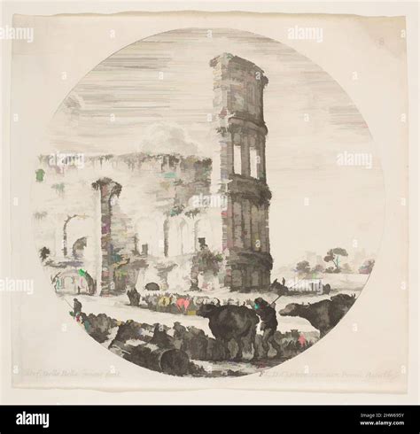 Art Inspired By Plate 8 The Colosseum Two Herds Being Directed