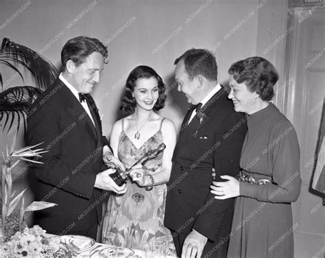 1939 Oscars Spencer Tracy Vivien Leigh Thomas Mitchell Aa1939 18los An