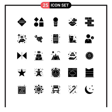 25 User Interface Solid Glyph Pack Of Modern Signs And Symbols Of Education Romance Toy Love