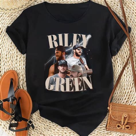 90s Vintage Riley Green Bootleg T Shirt Riley Green 2025 Tour Tee