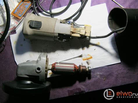 Схема подключения ушм интерскол 125 900