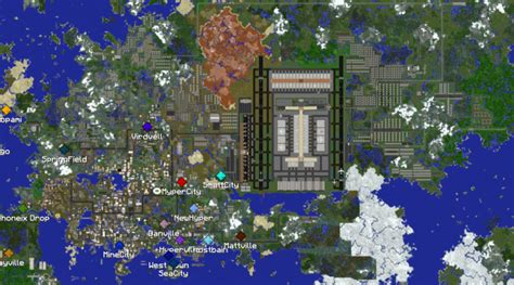 Big City Map Minecraft 1 7 10 Textret