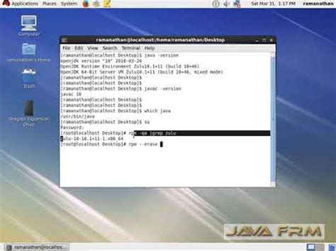 Erase Or Uninstall Azul S Zulu OpenJDK 10 In RedHat Enterprise Linux 6