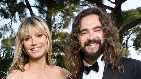 Heidi Klum Goes Topless As She Kisses And Cuddles Husband Tom Kaulitz