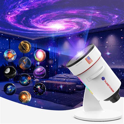 [2025 Upgraded] Galaxy Projector Hd Brighter Wider Projection