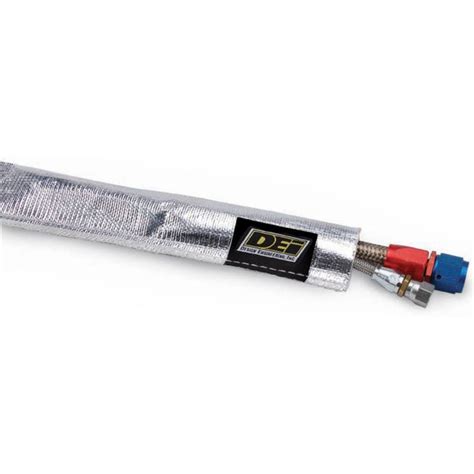 Dei Heat Sheath 34in X 3ft Aluminized Sleeving Sewn Edge Burton