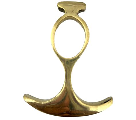 Brass Knuckle Dusters Anytime Blades