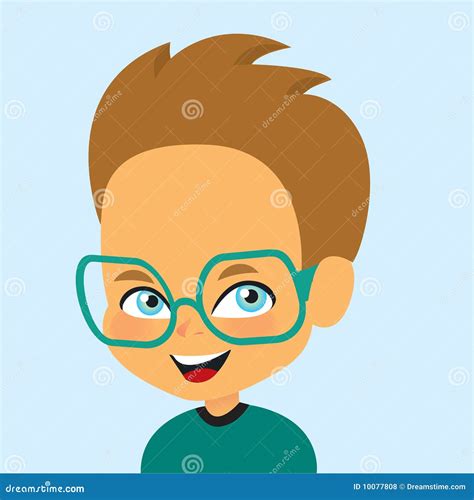 Boy Wearing Glasses Clipart At Terri Kent Blog