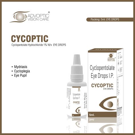 Cyclopentolate Hydrochloride 1 Eye Drops Uses Side Effects And More Advoptic Vision Care