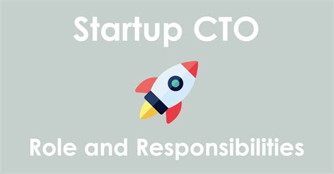 startup cto role and responsibilities kenneth lange