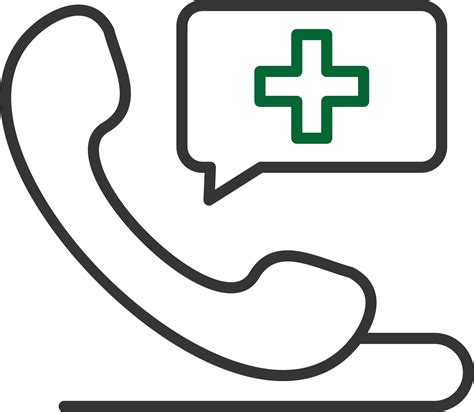 Emergency Call Line Two Color 9808603 Vector Art At Vecteezy