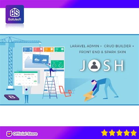 Jual Source Code Aplikasi Josh Laravel Admin Template Front End Crud Shopee Indonesia