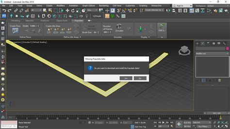 Populate Is Not Working In 3dsmax 2019 Autodesk Community