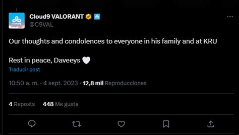 Muere Daveeys Jugador De KrÜ Esports Alerta Geek