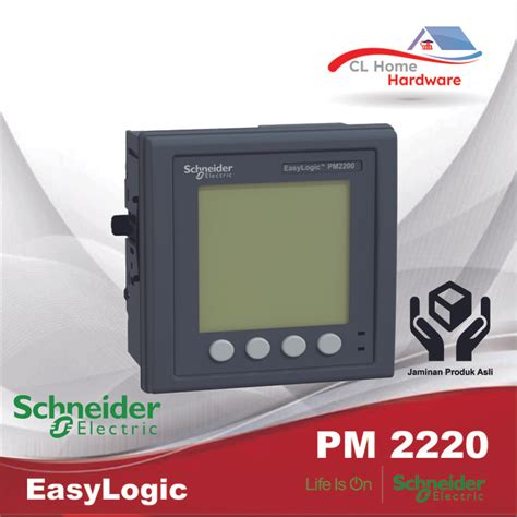 Jual Pm2220 Power Meter Easylogic Metsepm2220 Schneider Original Jakarta Barat Cl Home