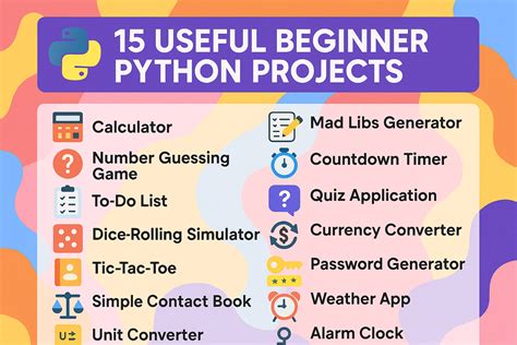 15 Useful Beginner Python Projects To Boost Your Coding Skills