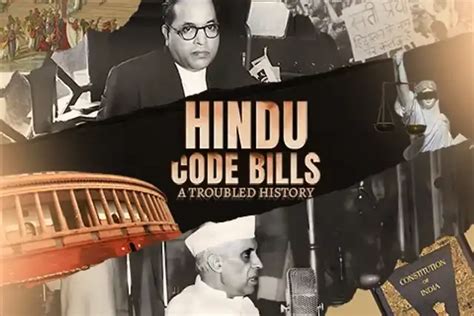 Hindu Code Bills A Troubled History