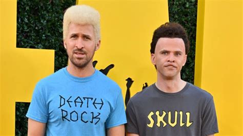 Ryan Gosling And Snl S Mikey Day Return As Beavis And Butt Head At Fall Guy Premiere