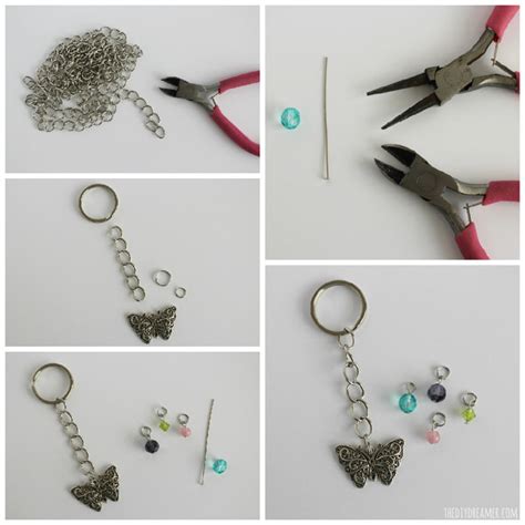 Handmade Paper Keychains