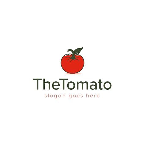 Premium Vector Tomato Vector Logo Design