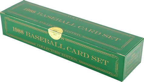 1988 Topps Baseball Tiffany Complete Factory Sealed Set