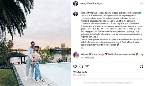 Nació Joaquín El Hijo De Fernando Gago Y Verónica Laffitte ¡sólo