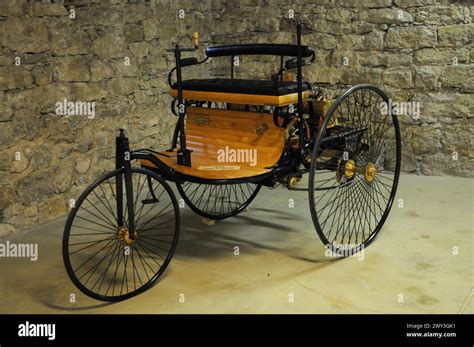 German Car Museum Langenburg Benz Patent Motor Car Known As The First