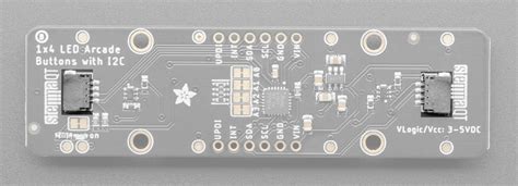 Pinouts Adafruit Led Arcade Button 1x4 Stemma Qt Adafruit Learning