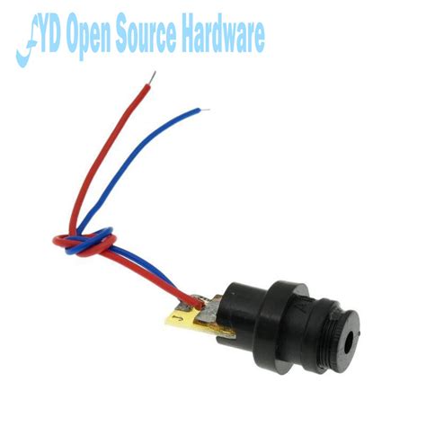 Módulo Laser Cabeçote Dc 4 5v Diodo Dot Vermelho Plástico Giroscópio Para Arduino 4 5v Raspberry