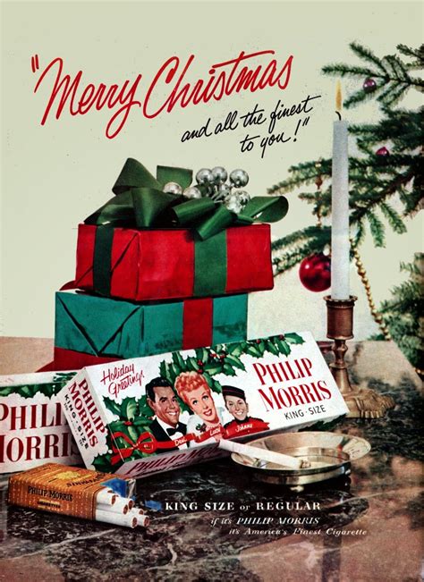 Vintage Celebrity Christmas Ads ~ Vintage Everyday