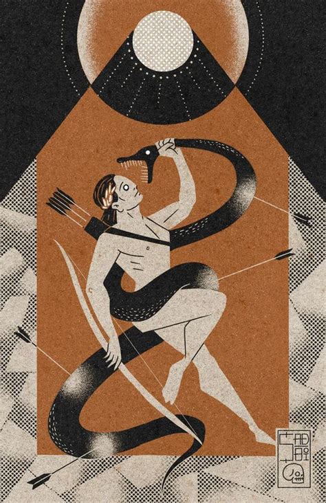 Apollo And Python By Me Mythology Greek Mythology Art Mythology Art Beetlejuice Fan Art