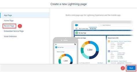 Build Custom Record Page For Mobile App In Salesforce Lightning