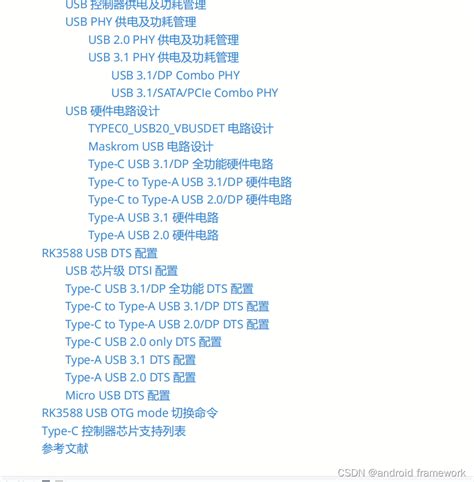 Rockchip Rk3588 Usb 开发指南 Rk3588 Typec Csdn博客