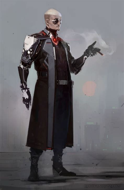 Cyberpunk Character Cyberpunk Male Cyberpunk
