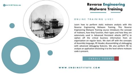 Reverse Engineering Malware Training Pptx