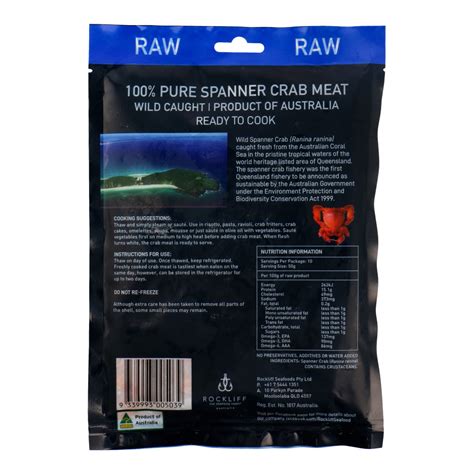Buy Raw Spanner Crab Meat Frozen At Our Eshop Culina