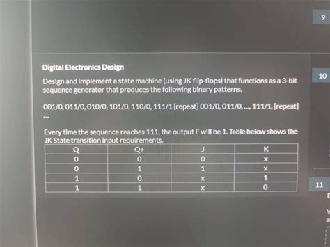 solved 9 digital electronics design 10 design and implement